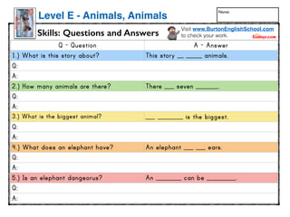 E animals, animals | PDF