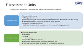 E assessment scheme, 2019 | PPTX