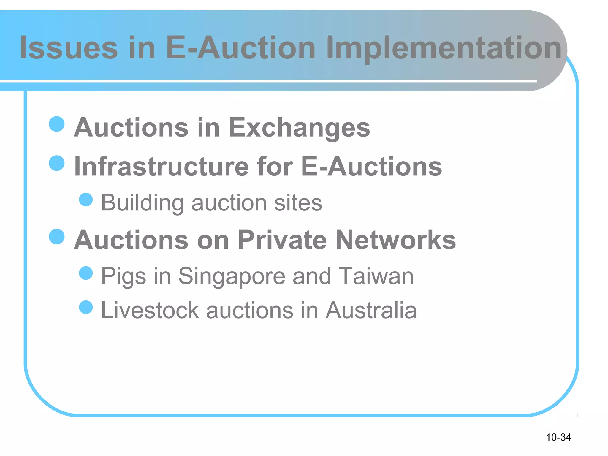 E auctions | PPT