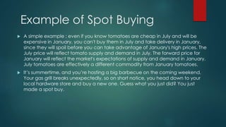E auction vs spot buying contract buying | PPT