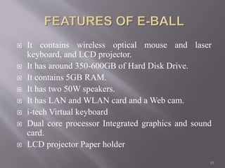 E-ball technology | PPT
