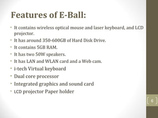 E ball seminar | PPT