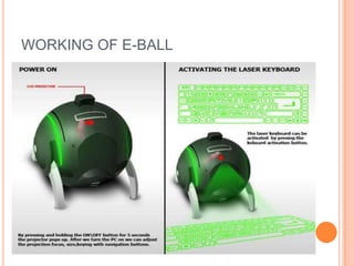 E ball technology | PPTX