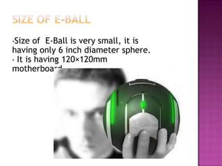 E ball technology ppt | PPTX