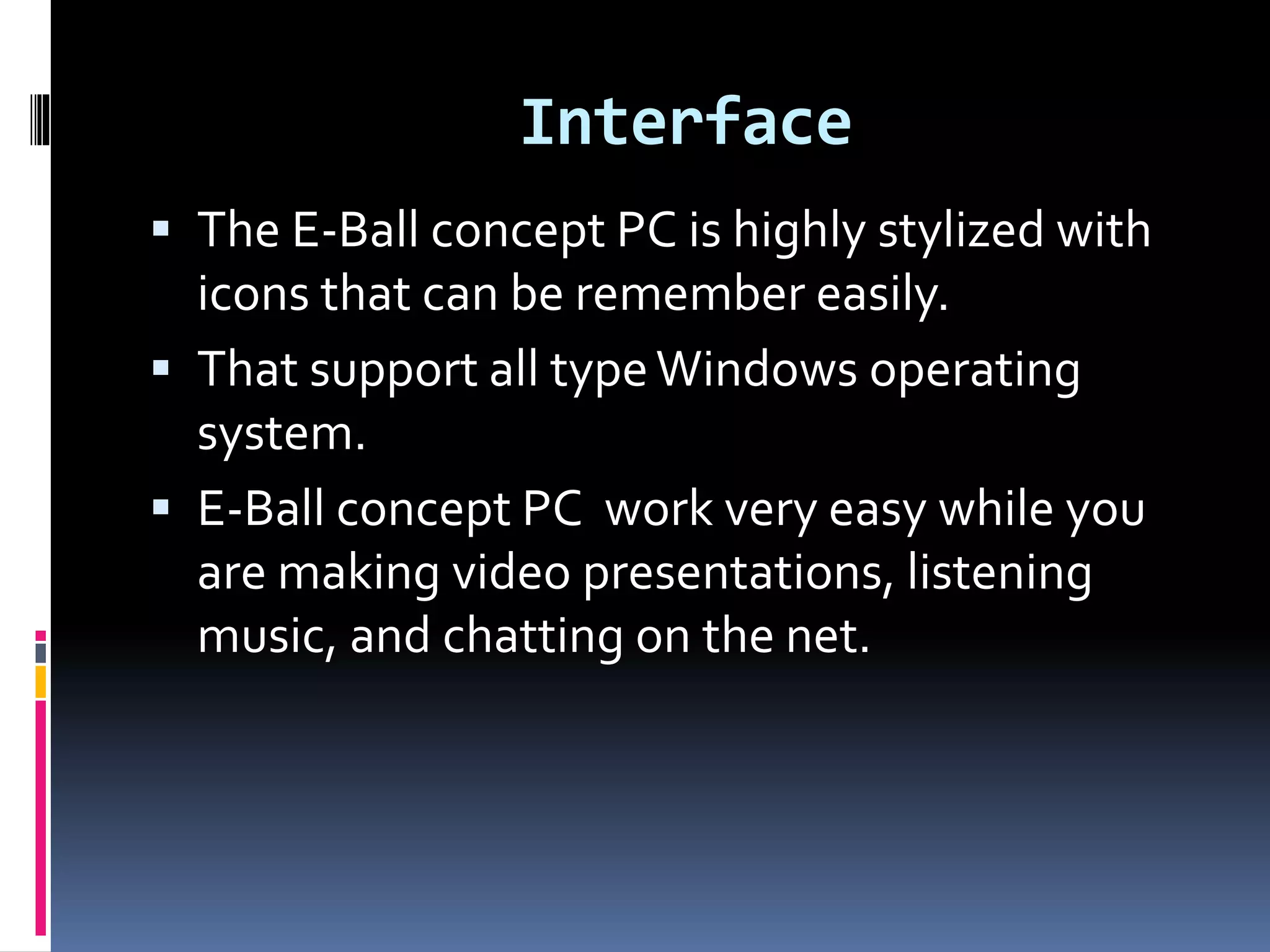 E ball technology | PPTX