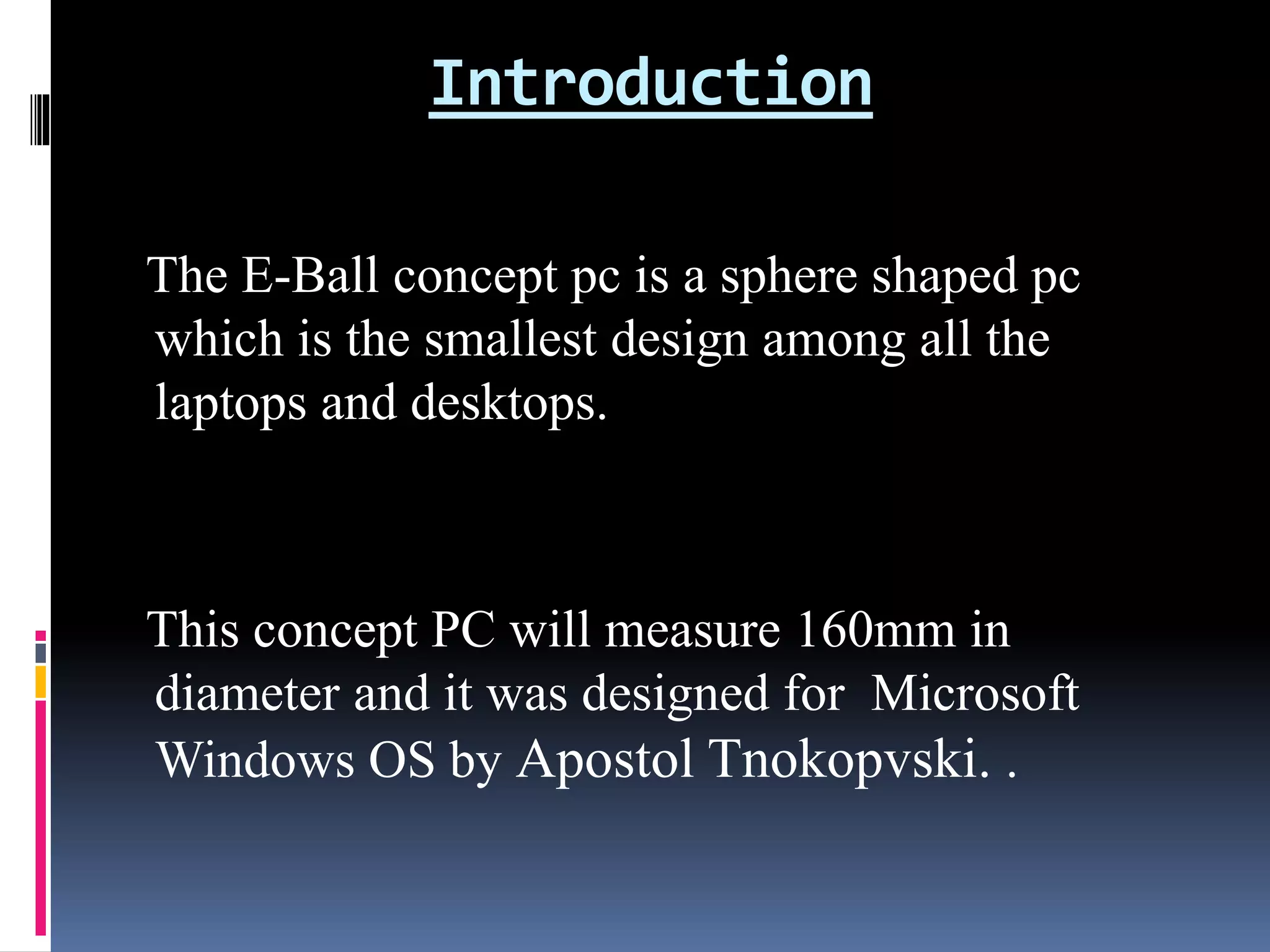 E ball technology | PPTX