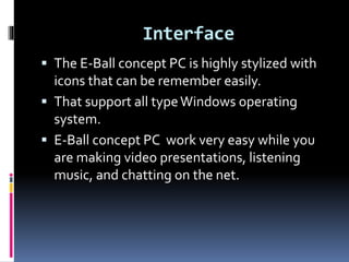 E ball technology | PPT