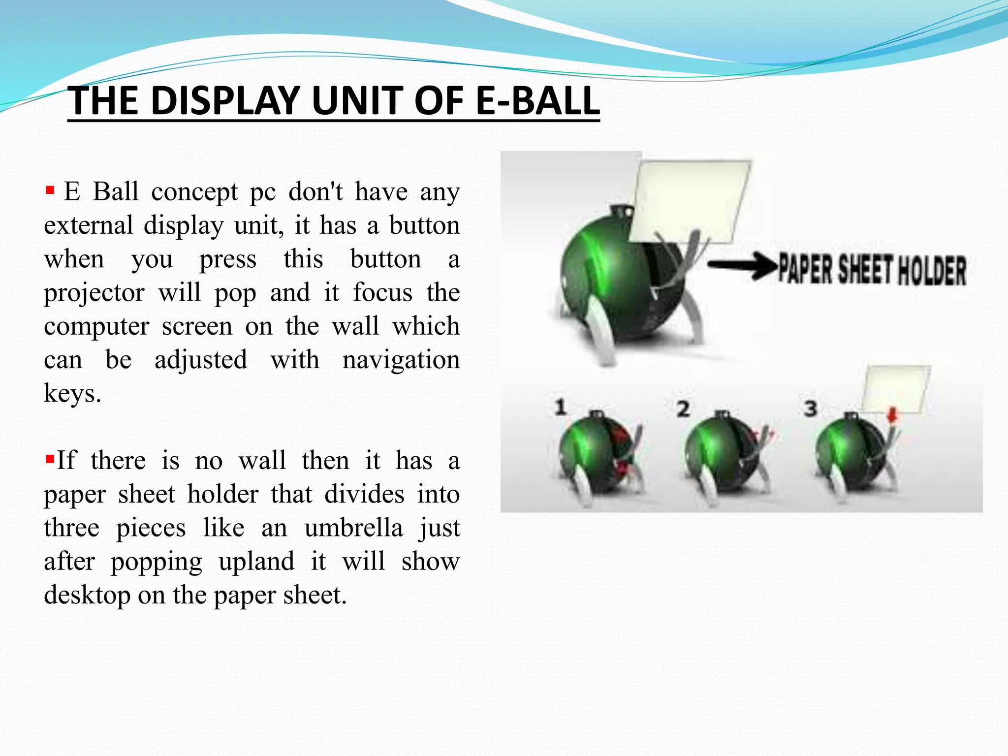 E ball technology | PPTX