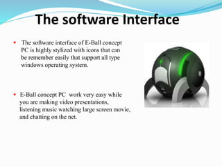 E ball technology | PPTX
