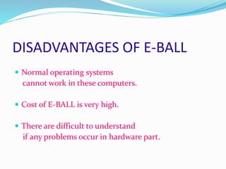 E ball technology | PPTX