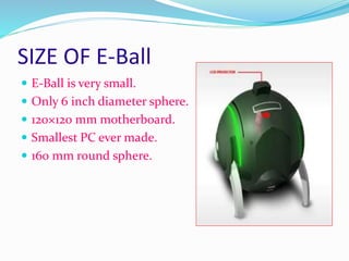 E ball technology | PPTX