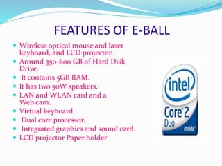 E ball technology | PPT