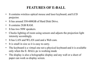 E ball technology | PPT