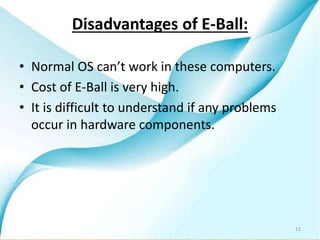 E ball technology ppt | PPTX