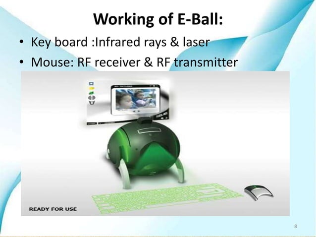 E ball technology ppt | PPT
