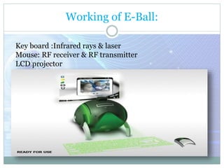 E ball technology ppt by arun | PPT