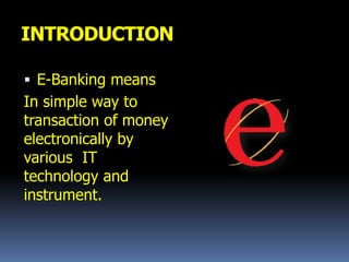 E banking | PPTX
