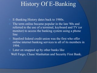 E banking | PPTX