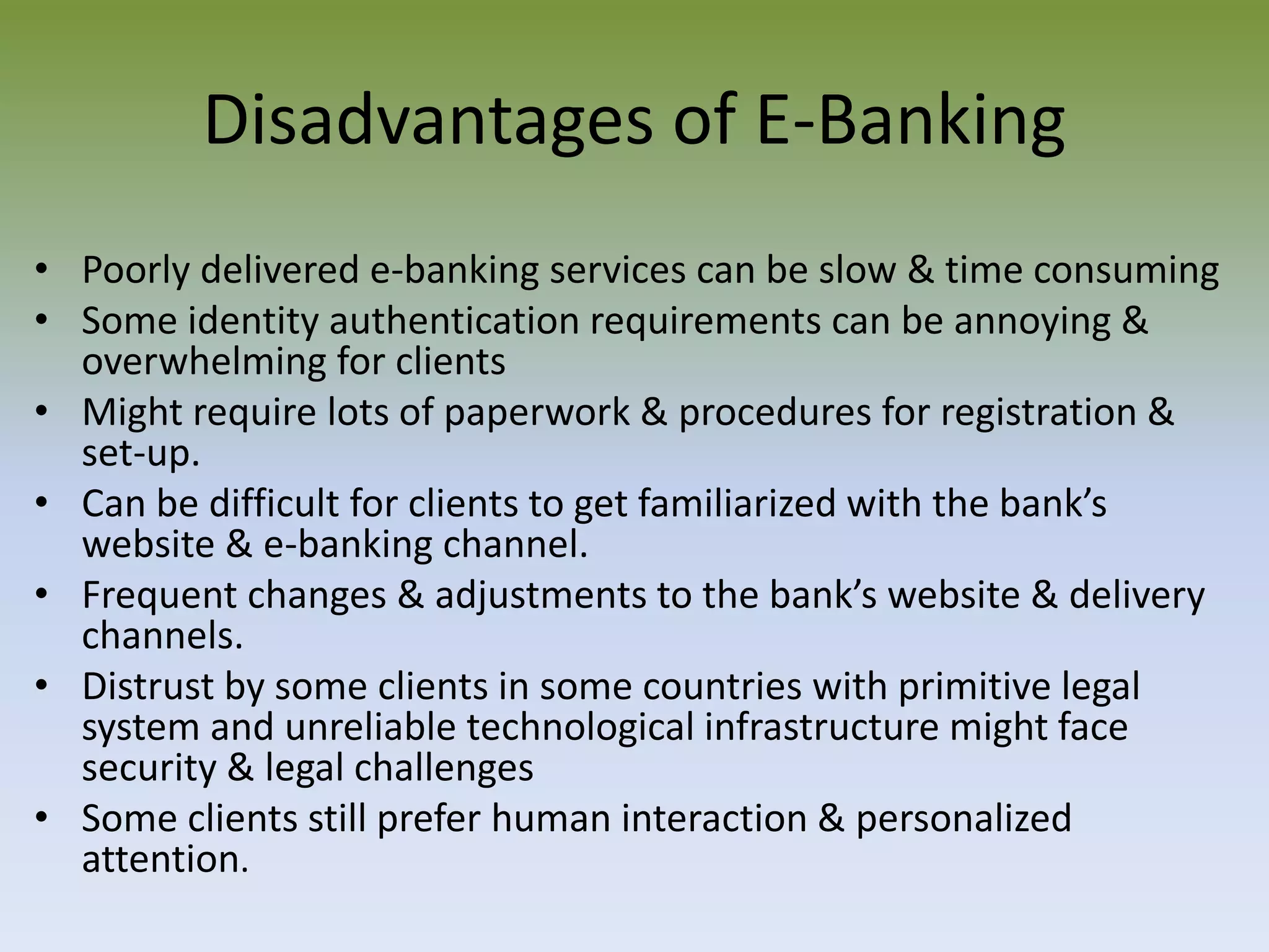 E banking | PPSX