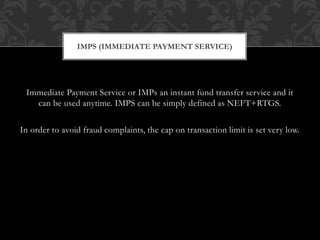 E banking Services | PPSX