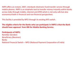 E-Banking sector for the public and private sectors | PPTX