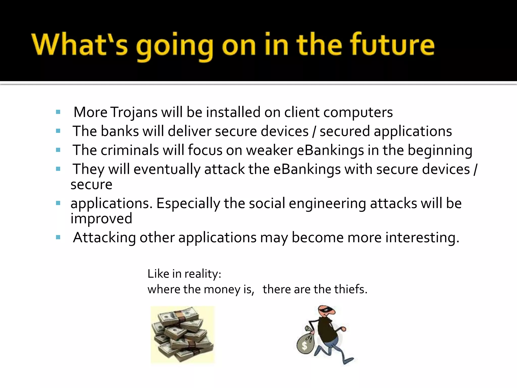 E Banking Security Pptx Operating Systems Computer Software And Applications