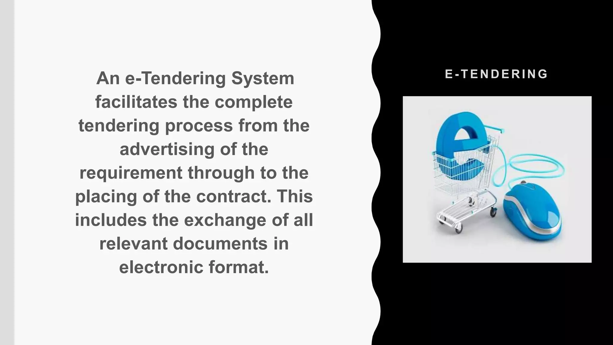 E bidding and e-tendering | PPTX