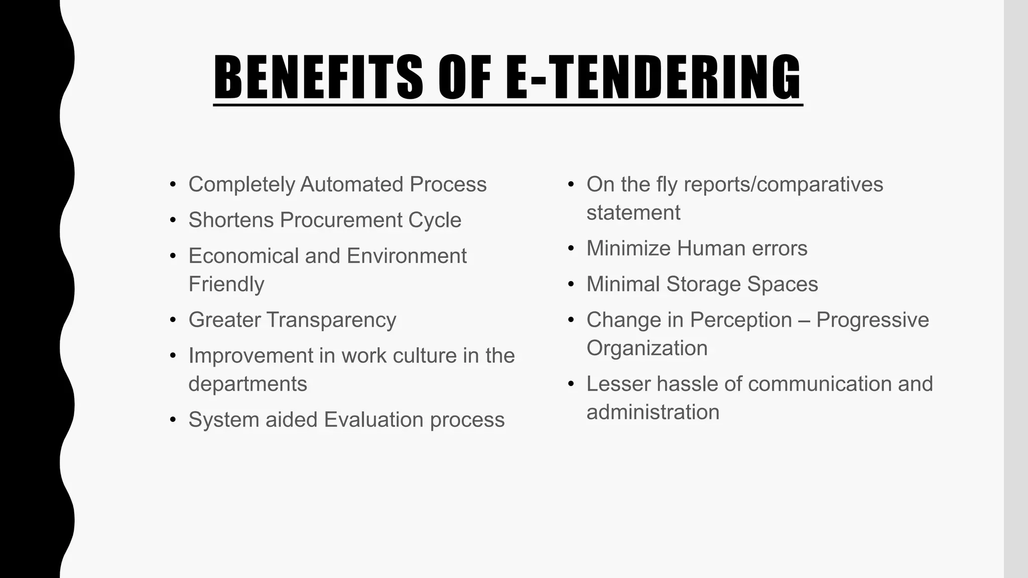 E bidding and e-tendering | PPTX