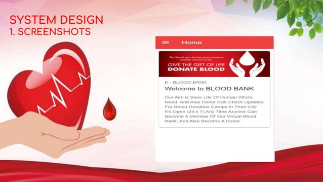 E blood bank ionic4 ppt | PPT