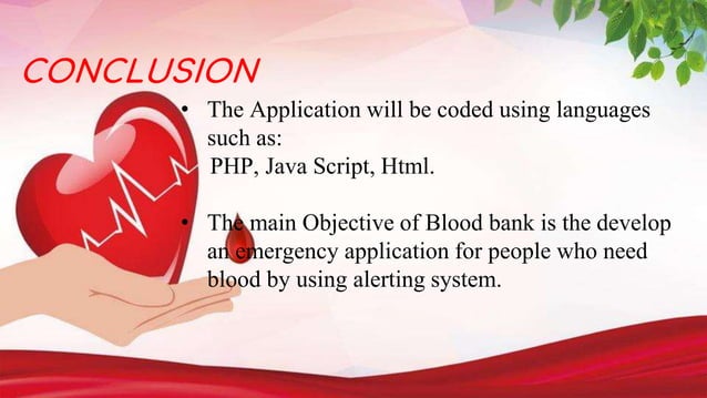 E blood bank ionic4 ppt | PPT