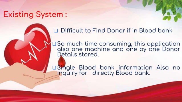 E blood bank ionic4 ppt | PPT