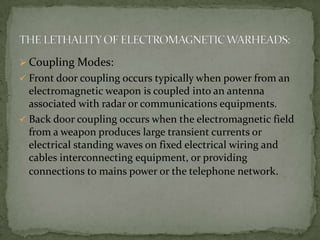 E bomb | PPTX | Arms & Ammunition | Sensitive Topics