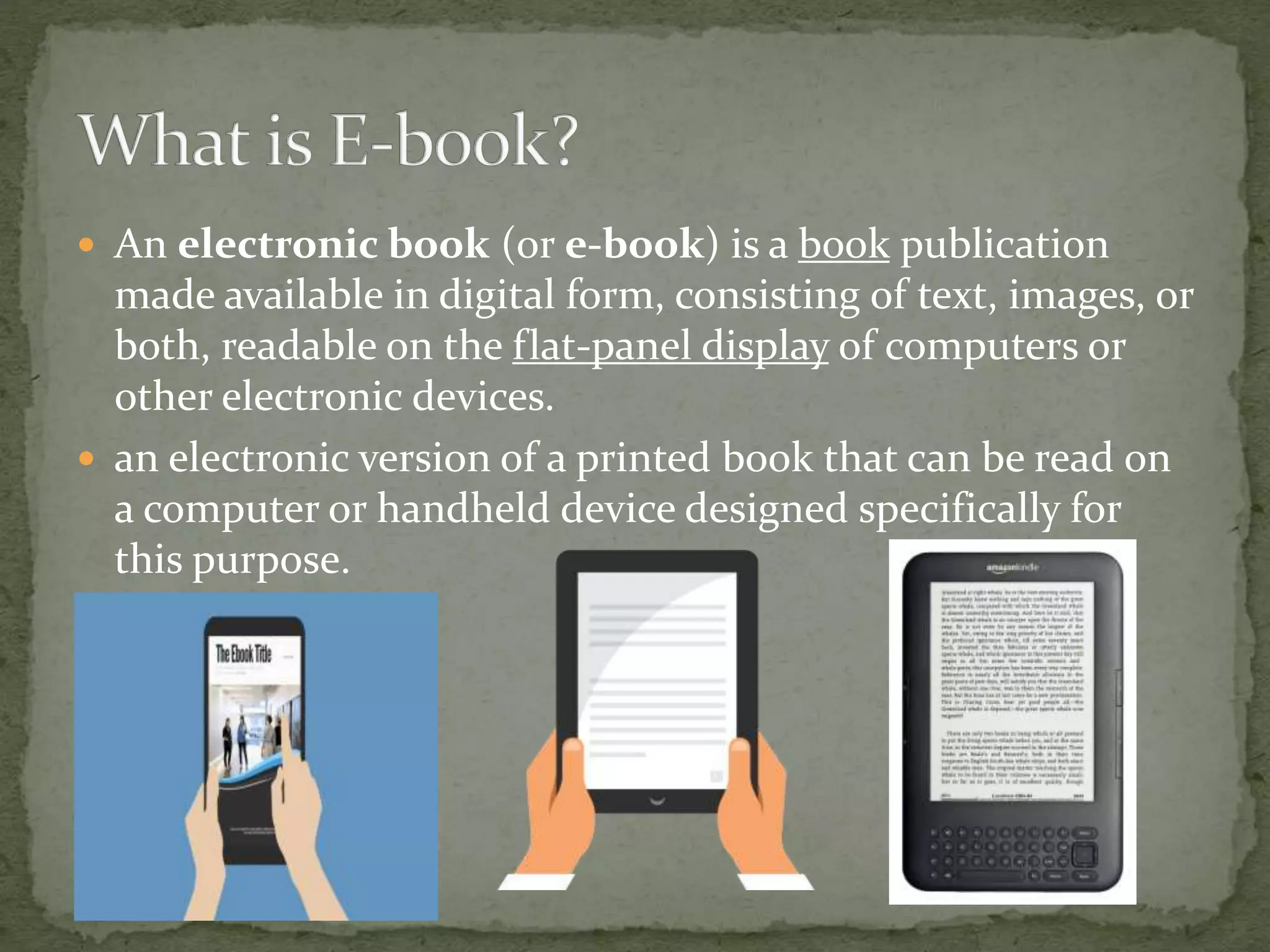 E book | PPT