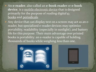 E book | PPTX