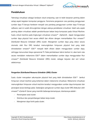 Edisi 12 - Bermain dengan Infrastruktur Virtual (VMware® vSphere) | PDF