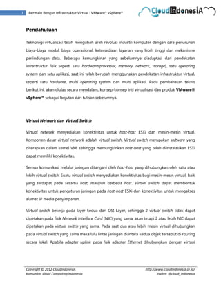 Edisi 02 - Bermain dengan Infrastruktur Virtual (VMware® vSphere) | PDF