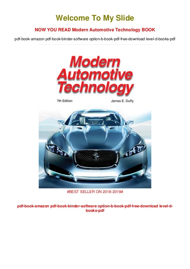 E-book download Modern Automotive Technology