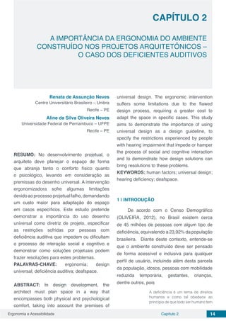 Ergonomia e Acessibilidade | PDF