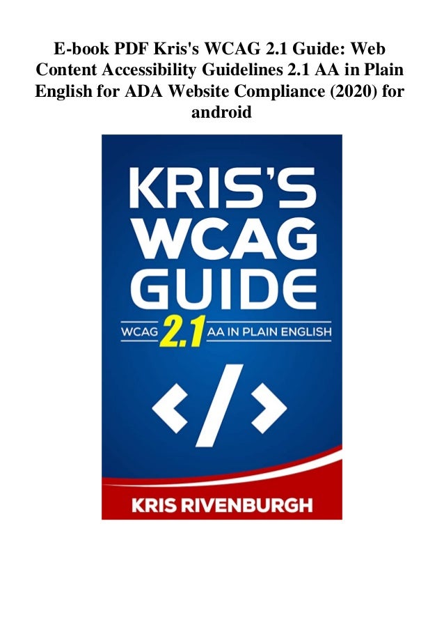 ada accessibility guidelines