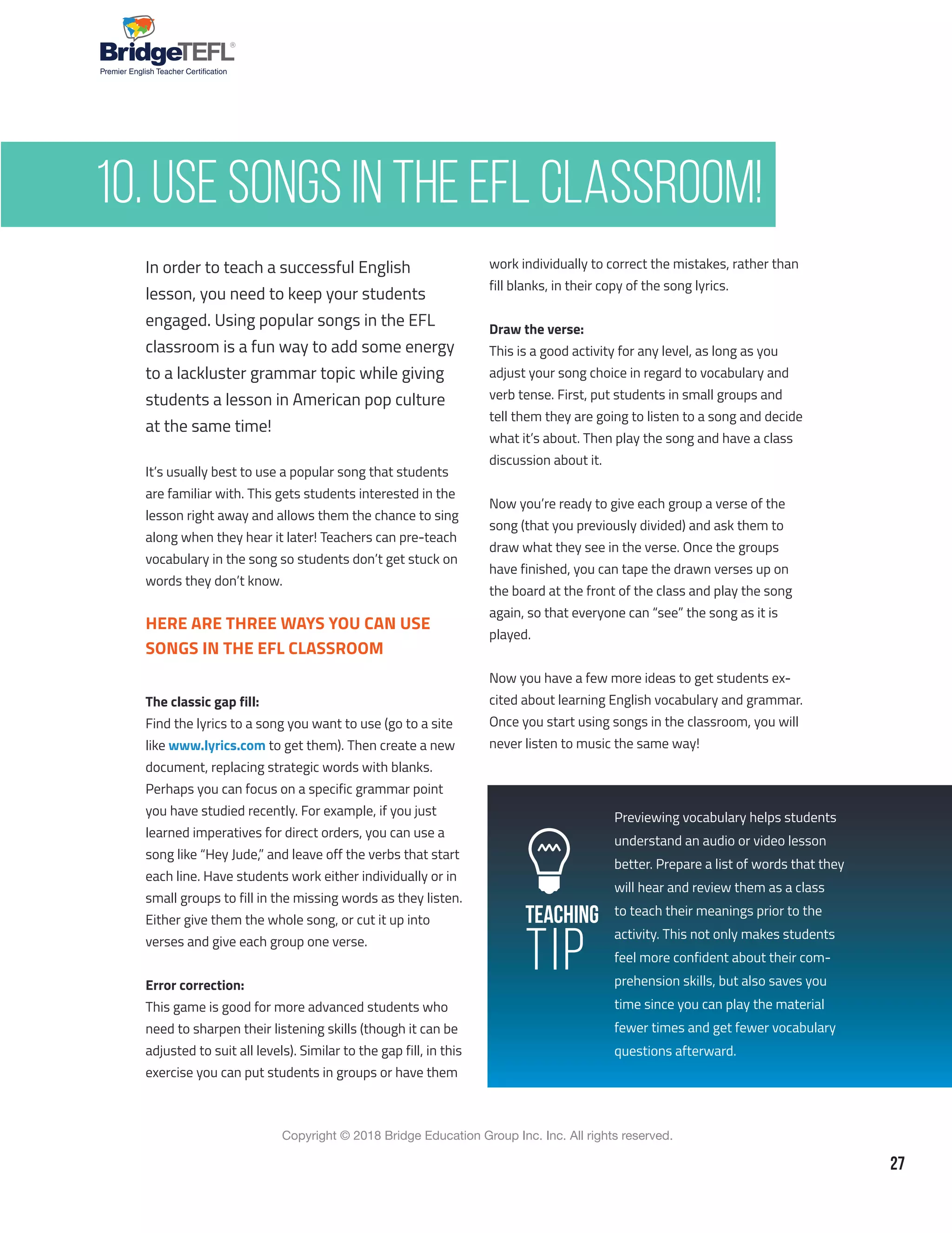 E book-teaching-english-to-adults-2018 | PDF