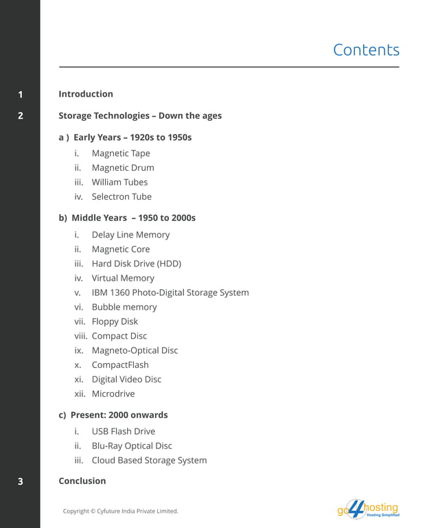 E book-the evolution of storage technologies | PDF
