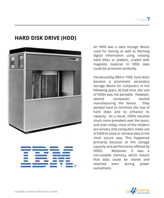 E book-the evolution of storage technologies | PDF
