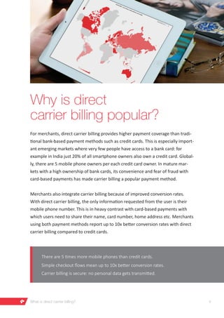 Direct Carrier billing | PDF