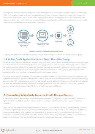 Reduce DSO by 15 percent | PDF