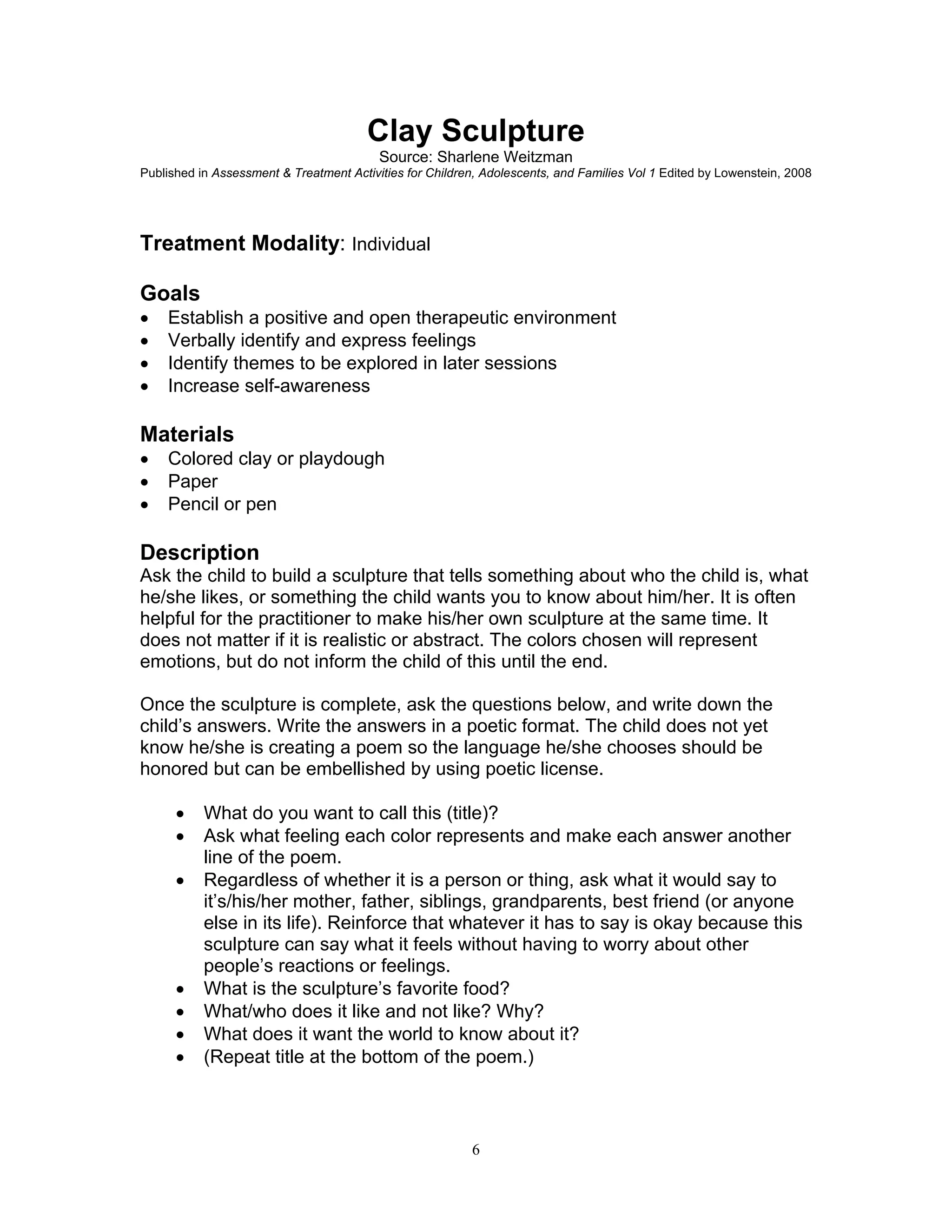 E booklet for ART THERAPY | PDF