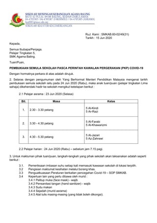 e-Book Panduan Murid Tingkatan 5 2020 PKPP | PDF