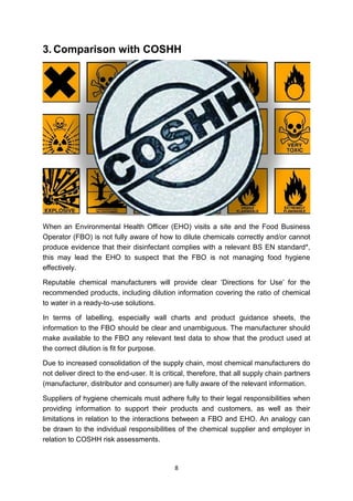 Food Safety and Disinfection E Book 7 Part Series | PDF