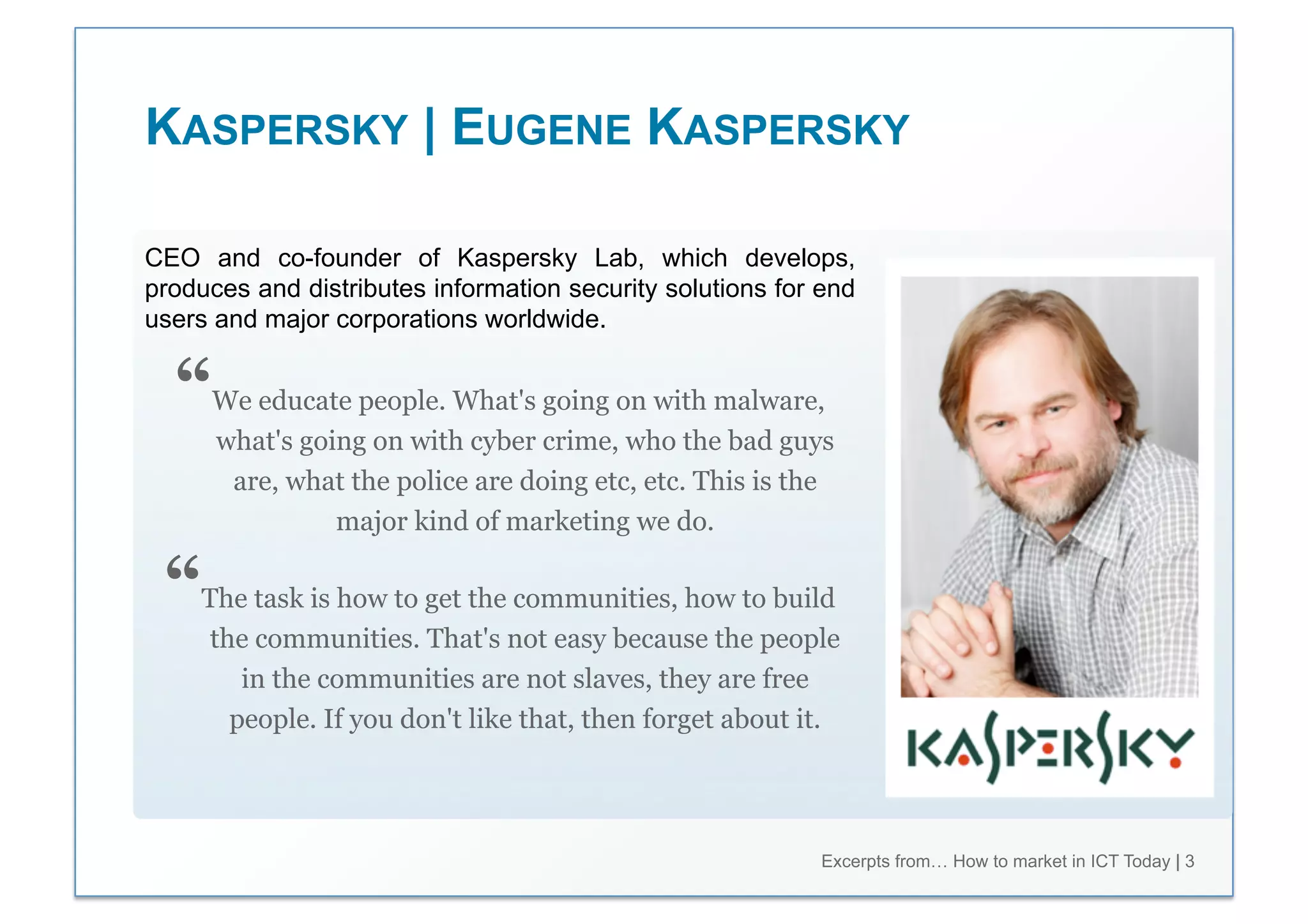 ICT Marketing Tips E Book Presentation | PPT