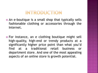 E- BOUTIQUE.pptx