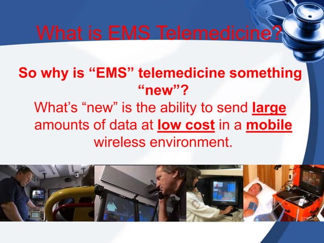 E Bridge Ems Telemedicine Overview | PPT